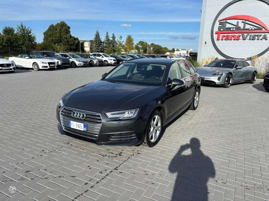 Grey Audi A4 2017 in Telschi, with an engine capacity of 1.97 L and mileage of 212 thousand km for 9200 €, photo 1 on AUTOMOTO.COM.LV