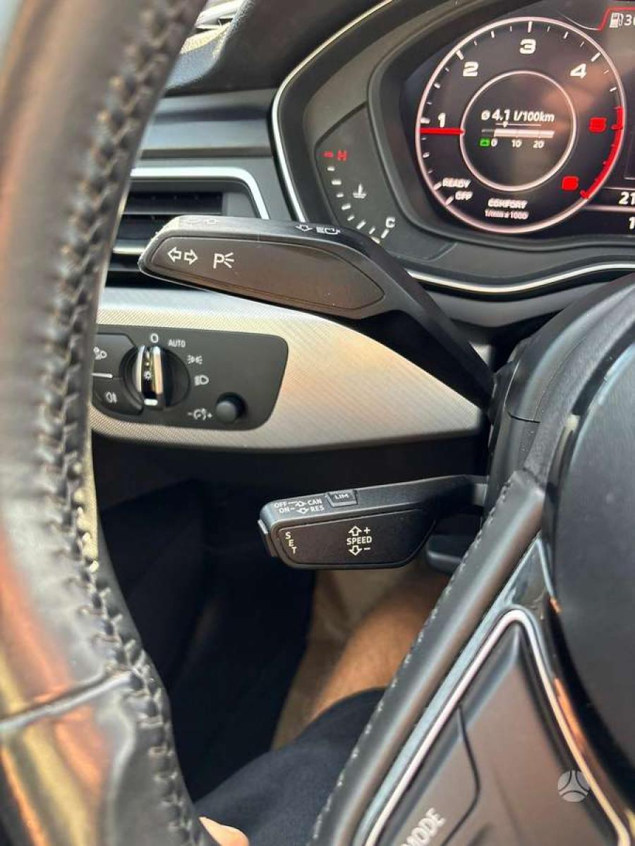 Grey Audi A4 2017 in Telschi, with an engine capacity of 1.97 L and mileage of 212 thousand km for 9200 €, photo 22 on AUTOMOTO.COM.LV