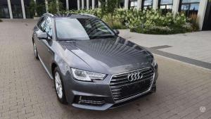 Pelēks Audi A4 2017 Viļņa, ar dzinēja tilpumu 1.97 L un nobraukumu 277 tūkst. km par 9500 €, foto  vietnē AUTOMOTO.COM.LV