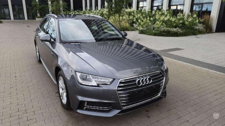 Grey Audi A4 2017 in Vilnius, with an engine capacity of 1.97 L and mileage of 277 thousand km for 9500 €, photo 1 on AUTOMOTO.COM.LV