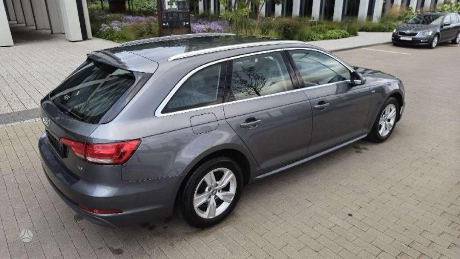 Grey Audi A4 2017 in Vilnius, with an engine capacity of 1.97 L and mileage of 277 thousand km for 9500 €, photo 3 on AUTOMOTO.COM.LV