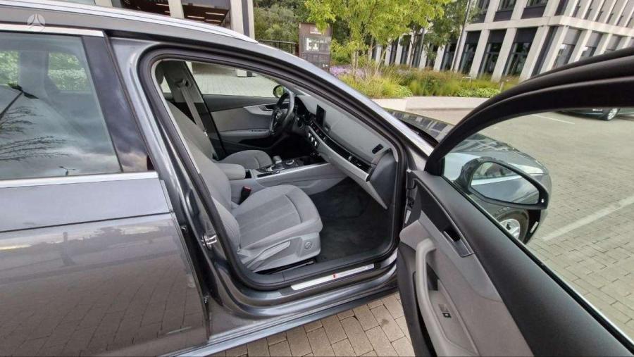 Grey Audi A4 2017 in Vilnius, with an engine capacity of 1.97 L and mileage of 277 thousand km for 9500 €, photo 4 on AUTOMOTO.COM.LV