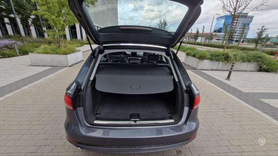 Grey Audi A4 2017 in Vilnius, with an engine capacity of 1.97 L and mileage of 277 thousand km for 9500 €, photo 6 on AUTOMOTO.COM.LV
