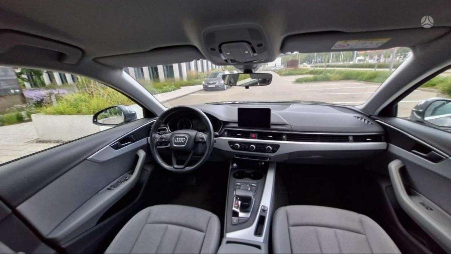 Grey Audi A4 2017 in Vilnius, with an engine capacity of 1.97 L and mileage of 277 thousand km for 9500 €, photo 7 on AUTOMOTO.COM.LV
