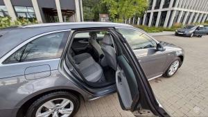 Grey Audi A4 2017 in Vilnius, with an engine capacity of 1.97 L and mileage of 277 thousand km for 9500 €, photo 9 on AUTOMOTO.COM.LV