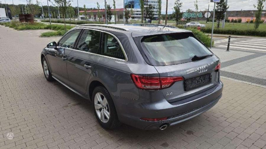 Grey Audi A4 2017 in Vilnius, with an engine capacity of 1.97 L and mileage of 277 thousand km for 9500 €, photo 12 on AUTOMOTO.COM.LV