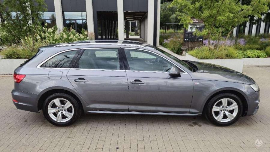 Grey Audi A4 2017 in Vilnius, with an engine capacity of 1.97 L and mileage of 277 thousand km for 9500 €, photo 15 on AUTOMOTO.COM.LV