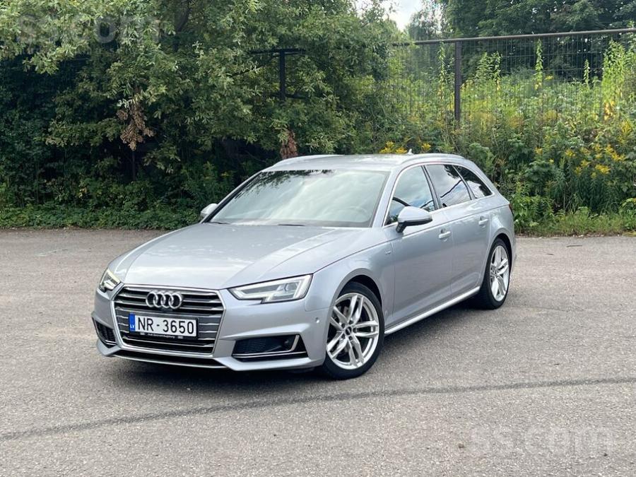 Pelēks Audi A4 2017 Rīga, ar dzinēja tilpumu 1.40 L un nobraukumu 117 tūkst. km par 9499 €, foto 1 vietnē AUTOMOTO.COM.LV
