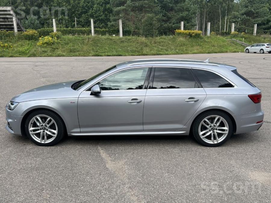 Pelēks Audi A4 2017 Rīga, ar dzinēja tilpumu 1.40 L un nobraukumu 117 tūkst. km par 9499 €, foto 8 vietnē AUTOMOTO.COM.LV