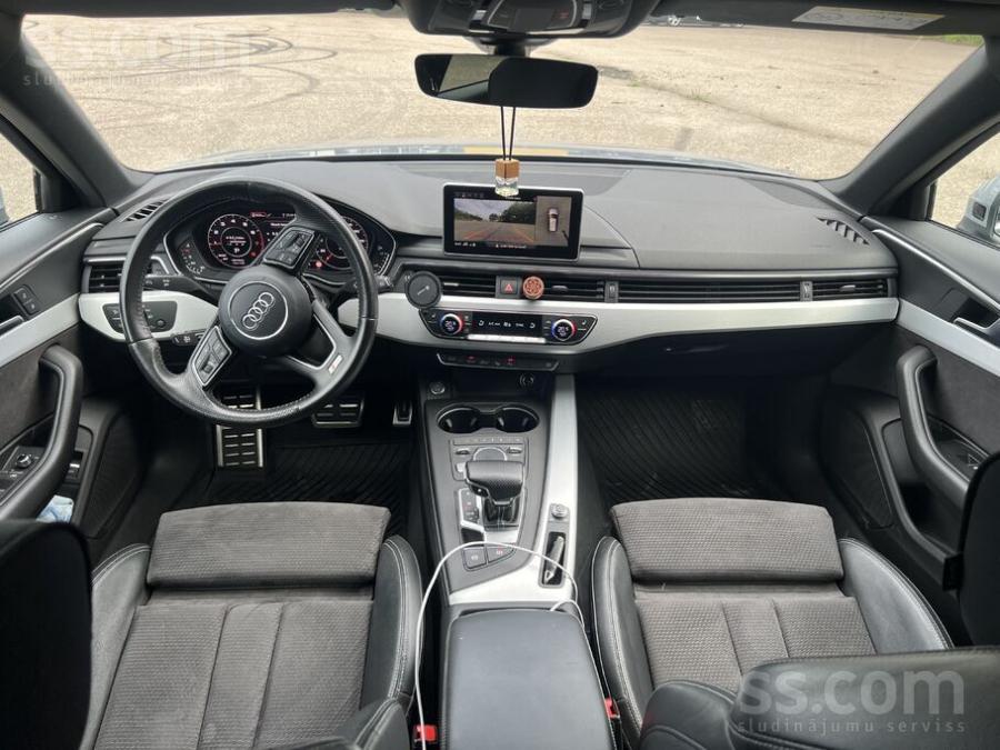 Pelēks Audi A4 2017 Rīga, ar dzinēja tilpumu 1.40 L un nobraukumu 117 tūkst. km par 9499 €, foto 9 vietnē AUTOMOTO.COM.LV