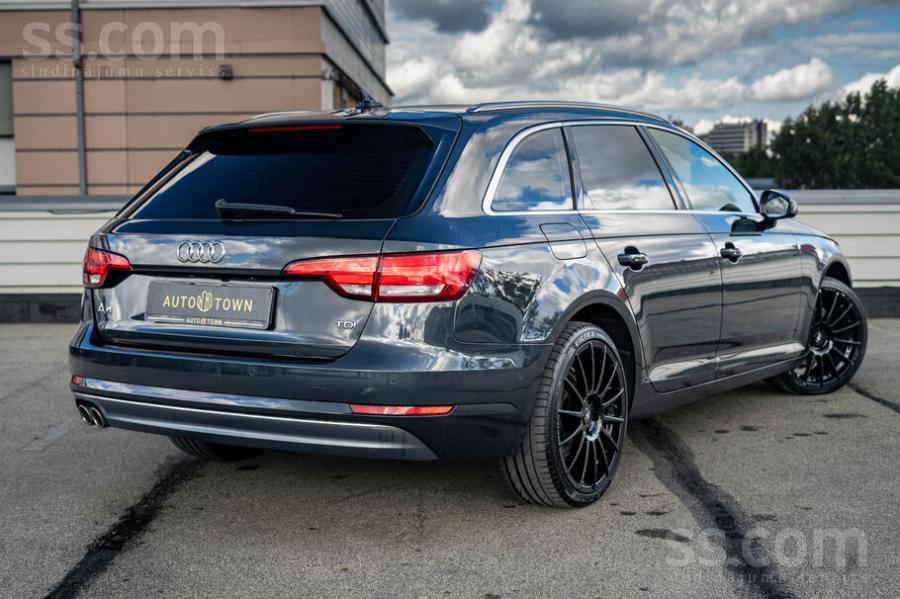 Pelēks Audi A4 2017 Rīga, ar dzinēja tilpumu 2.00 L un nobraukumu 210 tūkst. km par 12770 €, foto 6 vietnē AUTOMOTO.COM.LV