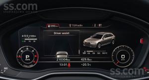Pelēks Audi A4 2017 Rīga, ar dzinēja tilpumu 2.00 L un nobraukumu 210 tūkst. km par 12770 €, foto 17 vietnē AUTOMOTO.COM.LV