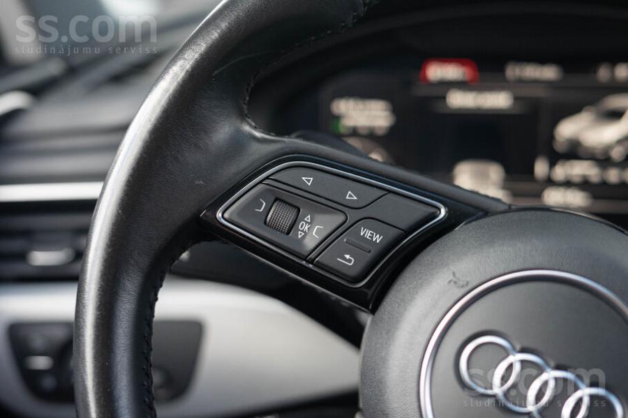 Pelēks Audi A4 2017 Rīga, ar dzinēja tilpumu 2.00 L un nobraukumu 210 tūkst. km par 12770 €, foto 19 vietnē AUTOMOTO.COM.LV