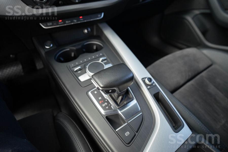 Pelēks Audi A4 2017 Rīga, ar dzinēja tilpumu 2.00 L un nobraukumu 210 tūkst. km par 12770 €, foto 26 vietnē AUTOMOTO.COM.LV