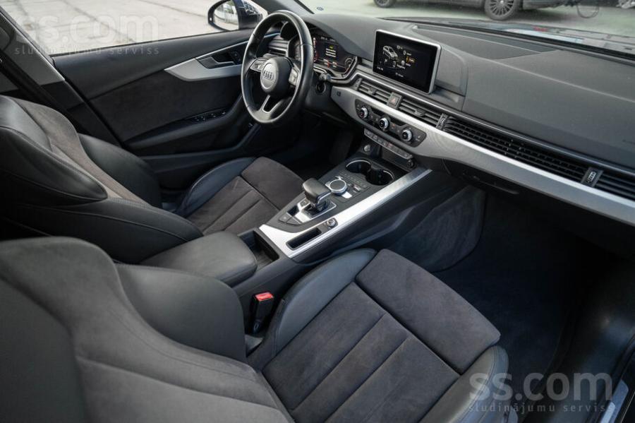 Pelēks Audi A4 2017 Rīga, ar dzinēja tilpumu 2.00 L un nobraukumu 210 tūkst. km par 12770 €, foto 32 vietnē AUTOMOTO.COM.LV