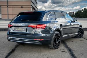 Grey Audi A4 2017 in Riga, with an engine capacity of 2.00 L and mileage of 210 thousand km for 12770 €, photo 6 on AUTOMOTO.COM.LV