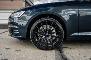 Grey Audi A4 2017 in Riga, with an engine capacity of 2.00 L and mileage of 210 thousand km for 12770 €, photo 12 on AUTOMOTO.COM.LV