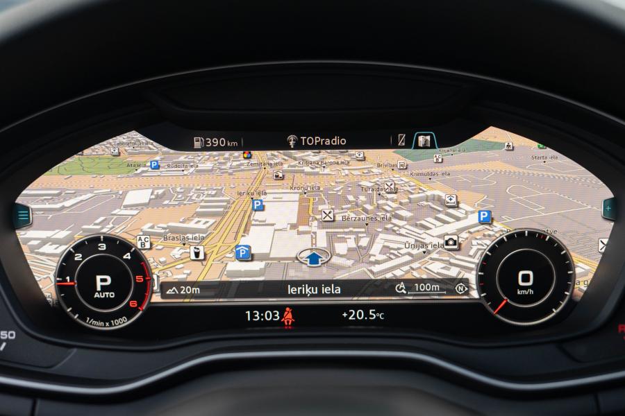 Grey Audi A4 2017 in Riga, with an engine capacity of 2.00 L and mileage of 210 thousand km for 12770 €, photo 18 on AUTOMOTO.COM.LV