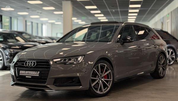 Audi A4 2017 in Klaipeda on AUTOMOTO.COM.LV Grey Audi A4 2017 in Klaipeda, with an engine capacity of 2.97 L and mileage of 209 thousand km for 20950 €, photo 11 on AUTOMOTO.COM.LV