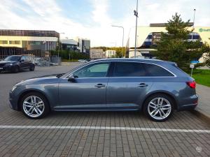 Grey Audi A4 2017 in Vilnius, with an engine capacity of 2.97 L and mileage of 250 thousand km for 12800 €, photo 5 on AUTOMOTO.COM.LV