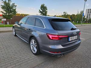 Grey Audi A4 2017 in Vilnius, with an engine capacity of 2.97 L and mileage of 250 thousand km for 12800 €, photo 6 on AUTOMOTO.COM.LV
