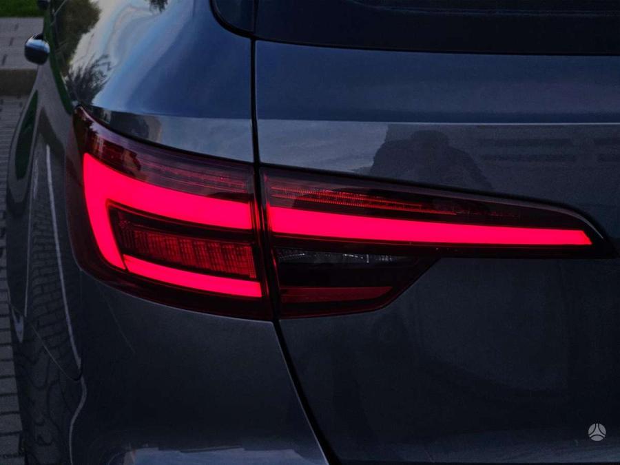 Grey Audi A4 2017 in Vilnius, with an engine capacity of 2.97 L and mileage of 250 thousand km for 12800 €, photo 14 on AUTOMOTO.COM.LV