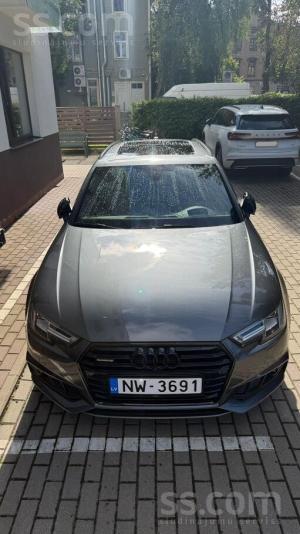 Grey Audi A4 2017 in Riga, with an engine capacity of 3.00 L and mileage of 156 thousand km for 21750 €, photo 3 on AUTOMOTO.COM.LV