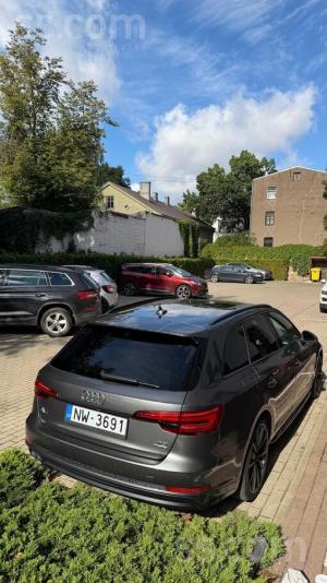 Grey Audi A4 2017 in Riga, with an engine capacity of 3.00 L and mileage of 156 thousand km for 21750 €, photo 6 on AUTOMOTO.COM.LV