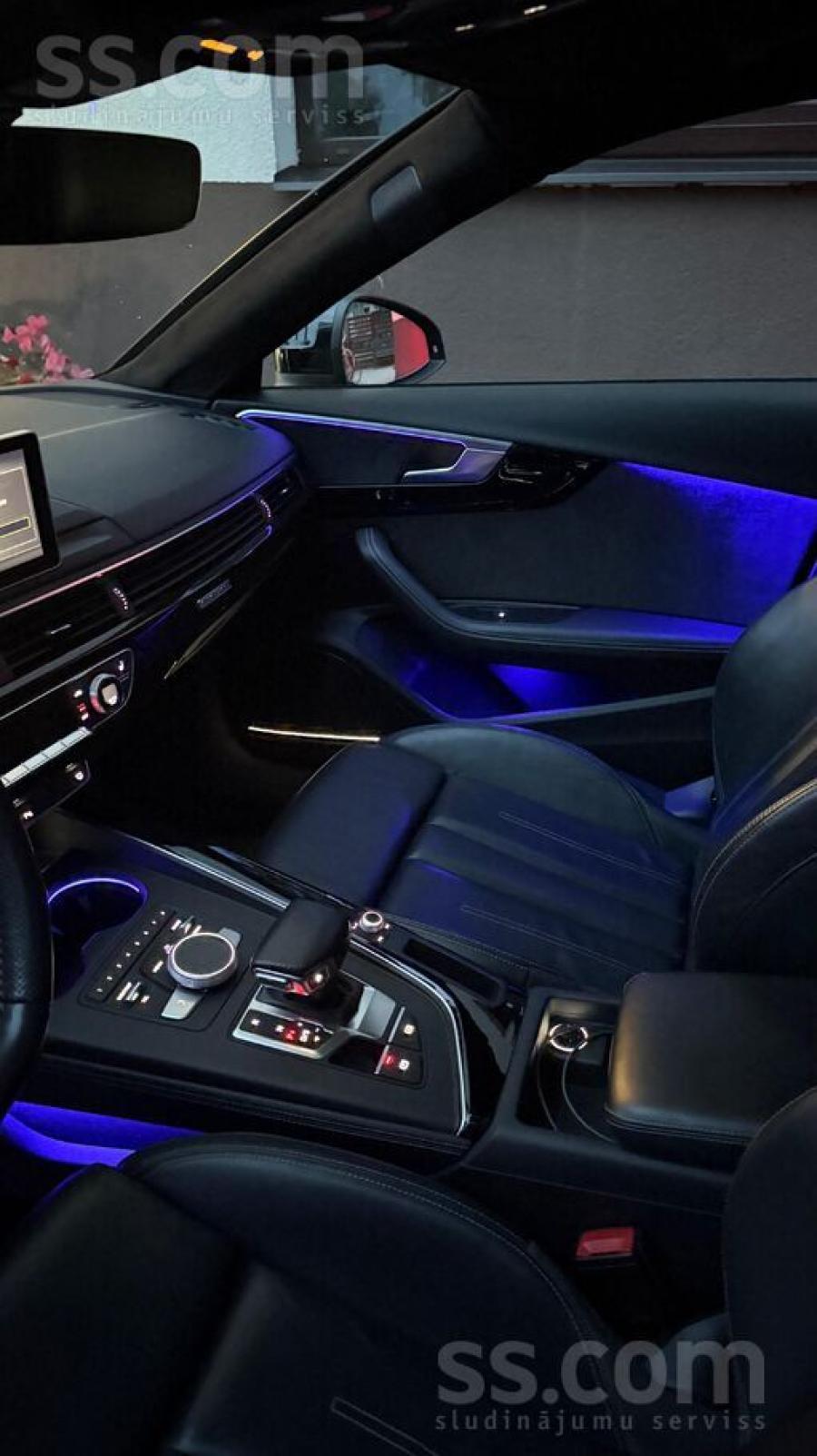 Grey Audi A4 2017 in Riga, with an engine capacity of 3.00 L and mileage of 156 thousand km for 21750 €, photo 30 on AUTOMOTO.COM.LV