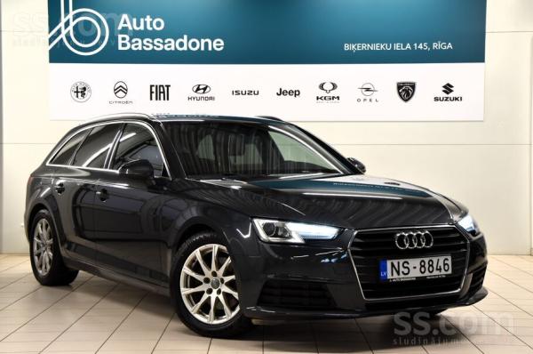 Grey Audi A4 2018 in Riga, with an engine capacity of 2.00 L and mileage of 169 thousand km for 13990 €, photo 3 on AUTOMOTO.COM.LV