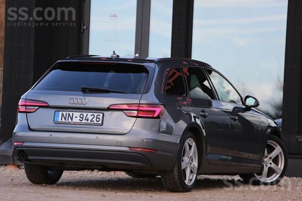 Grey Audi A4 2018 in Tukums, with an engine capacity of 2.00 L and mileage of 309 thousand km for 11990 €, photo 2 on AUTOMOTO.COM.LV