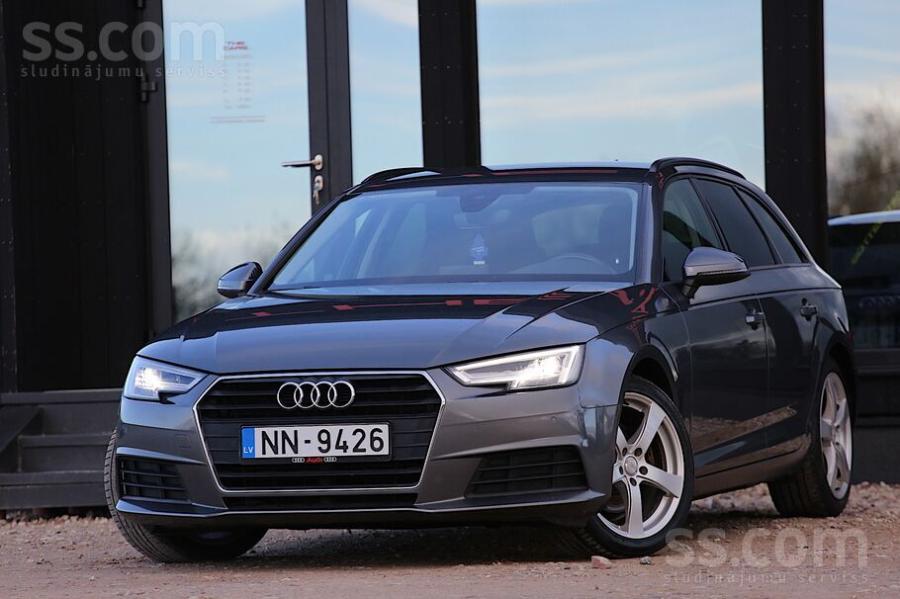 Grey Audi A4 2018 in Tukums, with an engine capacity of 2.00 L and mileage of 309 thousand km for 11490 €, photo 6 on AUTOMOTO.COM.LV