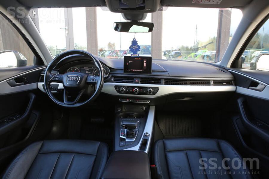 Grey Audi A4 2018 in Tukums, with an engine capacity of 2.00 L and mileage of 309 thousand km for 11490 €, photo 8 on AUTOMOTO.COM.LV