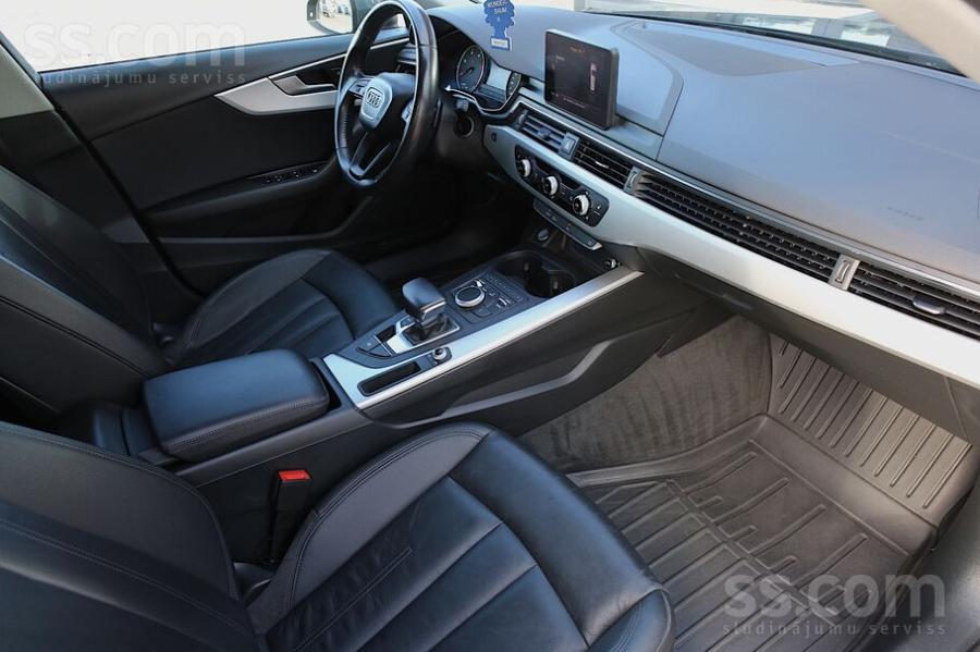 Grey Audi A4 2018 in Tukums, with an engine capacity of 2.00 L and mileage of 309 thousand km for 11490 €, photo 11 on AUTOMOTO.COM.LV