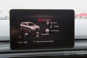 Grey Audi A4 2018 in Tukums, with an engine capacity of 2.00 L and mileage of 309 thousand km for 11490 €, photo 18 on AUTOMOTO.COM.LV