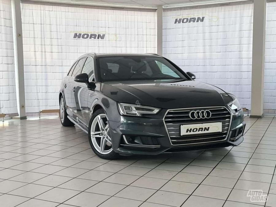 Pelēks Audi A4 2018 Kauņa, ar dzinēja tilpumu 0.00 L un nobraukumu 85 tūkst. km par 25480 €, foto 3 vietnē AUTOMOTO.COM.LV