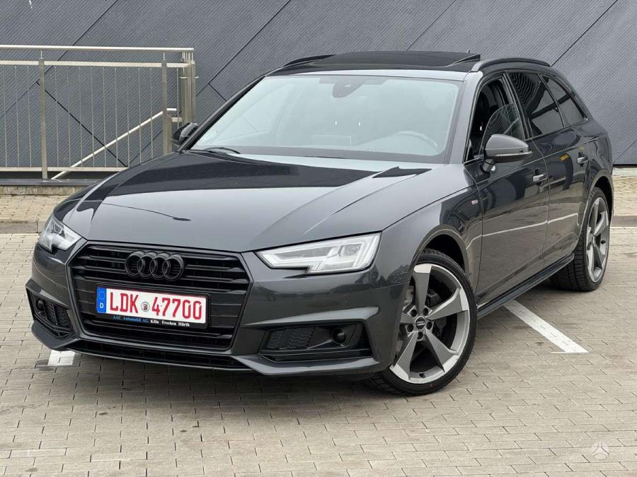Grey Audi A4 2018 in Jonava, with an engine capacity of 1.97 L and mileage of 260 thousand km for 17500 €, photo 3 on AUTOMOTO.COM.LV