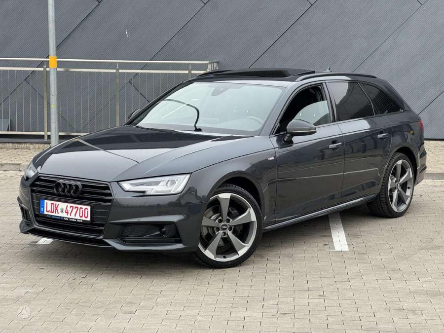 Grey Audi A4 2018 in Jonava, with an engine capacity of 1.97 L and mileage of 260 thousand km for 17500 €, photo 4 on AUTOMOTO.COM.LV