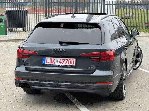 Pelēks Audi A4 2018 Jonava, ar dzinēja tilpumu 1.97 L un nobraukumu 260 tūkst. km par 17500 €, foto 9 vietnē AUTOMOTO.COM.LV