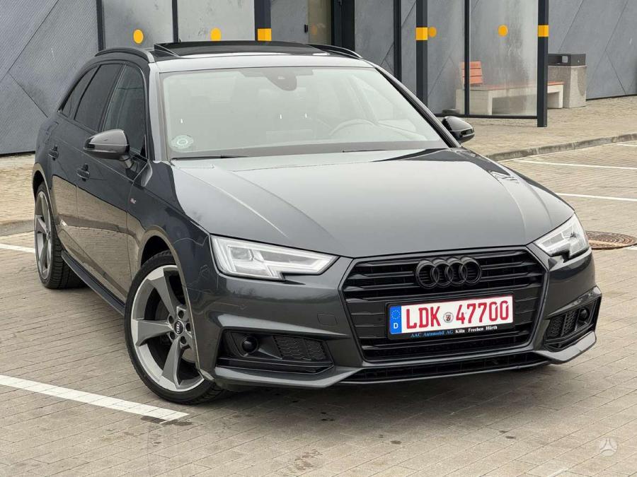 Grey Audi A4 2018 in Jonava, with an engine capacity of 1.97 L and mileage of 260 thousand km for 17500 €, photo 13 on AUTOMOTO.COM.LV