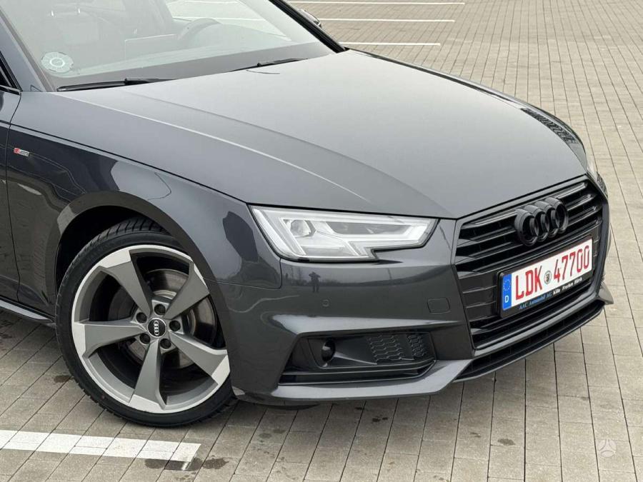 Grey Audi A4 2018 in Jonava, with an engine capacity of 1.97 L and mileage of 260 thousand km for 17500 €, photo 15 on AUTOMOTO.COM.LV