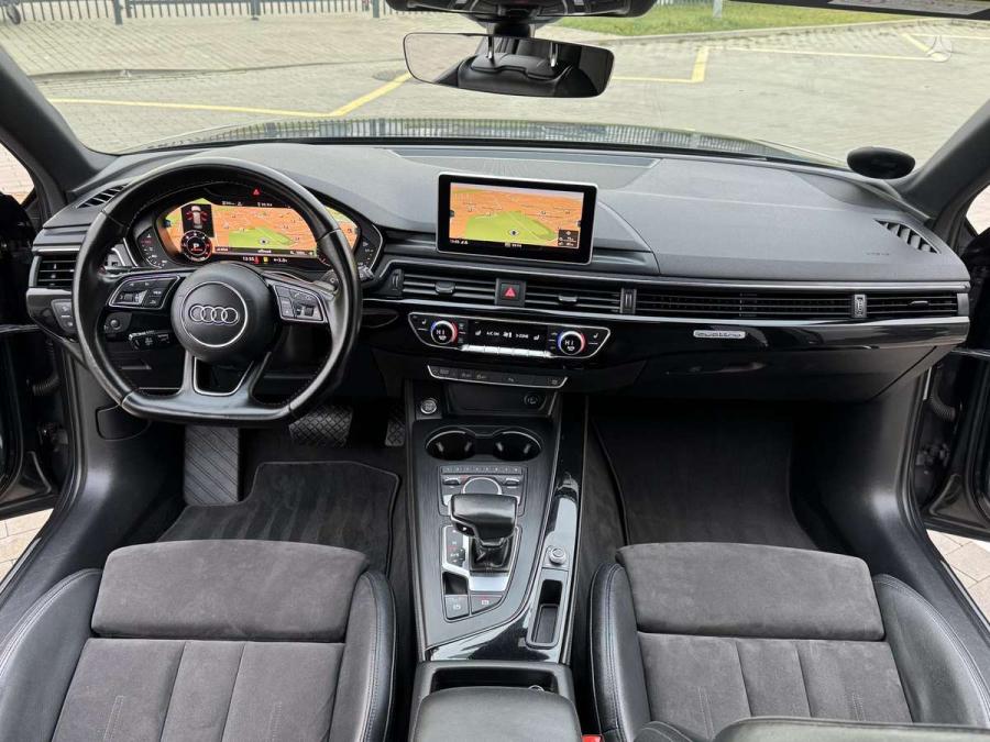 Grey Audi A4 2018 in Jonava, with an engine capacity of 1.97 L and mileage of 260 thousand km for 17500 €, photo 23 on AUTOMOTO.COM.LV