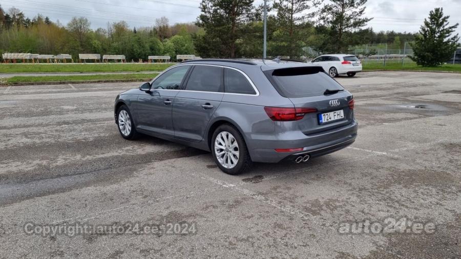 Grey Audi A4 2018 in Tallinn, with an engine capacity of 2.00 L and mileage of 218 thousand km for 15700 €, photo 2 on AUTOMOTO.COM.LV