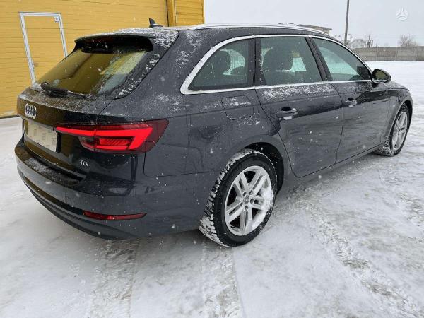 Grey Audi A4 2018 in Taurage, with an engine capacity of 1.97 L and mileage of 360 thousand km for 10600 €, photo 6 on AUTOMOTO.COM.LV