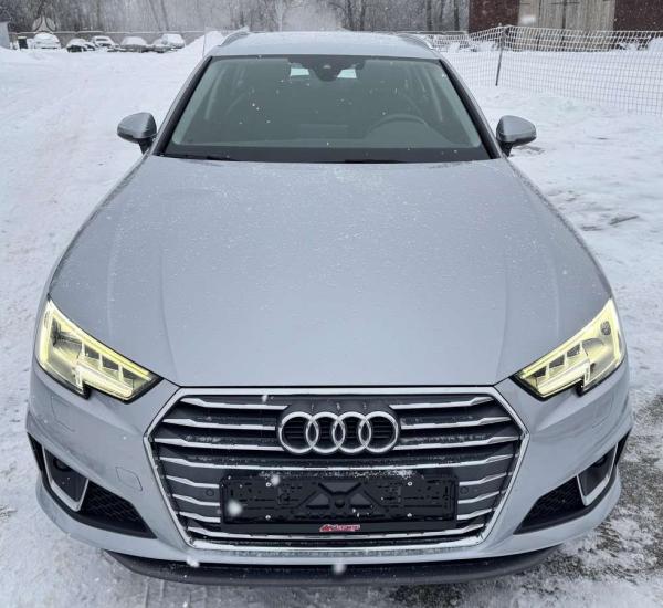 Pelēks Audi A4 2018 Panevēža, ar dzinēja tilpumu 1.97 L un nobraukumu 202 tūkst. km par 13900 €, foto 1 vietnē AUTOMOTO.COM.LV