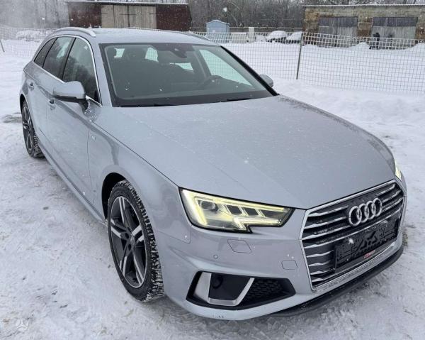 Pelēks Audi A4 2018 Panevēža, ar dzinēja tilpumu 1.97 L un nobraukumu 202 tūkst. km par 13900 €, foto 3 vietnē AUTOMOTO.COM.LV