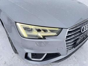Grey Audi A4 2018 in Panevezys, with an engine capacity of 1.97 L and mileage of 202 thousand km for 13900 €, photo 6 on AUTOMOTO.COM.LV