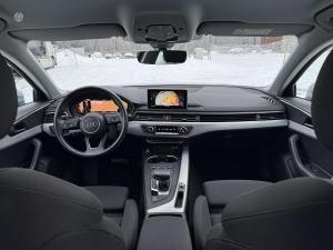 Grey Audi A4 2018 in Panevezys, with an engine capacity of 1.97 L and mileage of 202 thousand km for 13900 €, photo 9 on AUTOMOTO.COM.LV