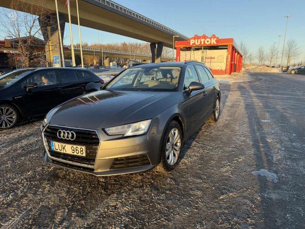 Pelēks Audi A4 2018 Klaipėda, ar dzinēja tilpumu 1.97 L un nobraukumu 262 tūkst. km par 12650 €, foto 2 vietnē AUTOMOTO.COM.LV