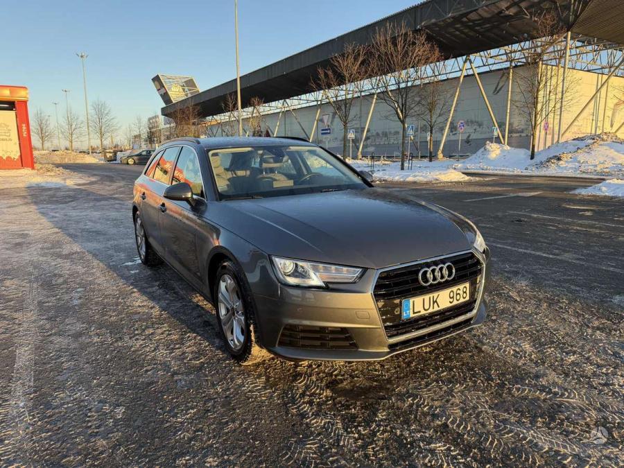 Pelēks Audi A4 2018 Klaipėda, ar dzinēja tilpumu 1.97 L un nobraukumu 262 tūkst. km par 12650 €, foto 3 vietnē AUTOMOTO.COM.LV